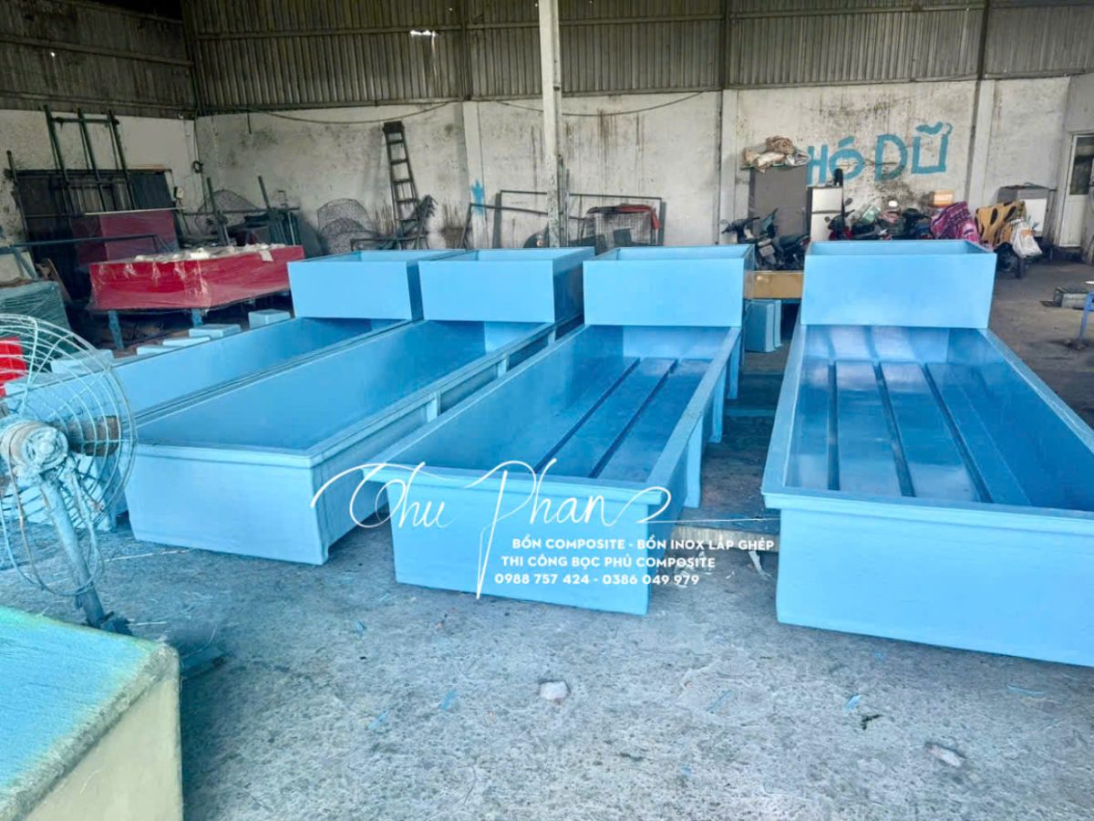 Thùng Nuôi Cá Bằng Composite Chất Lượng Số 1 | Nhật Minh Composite