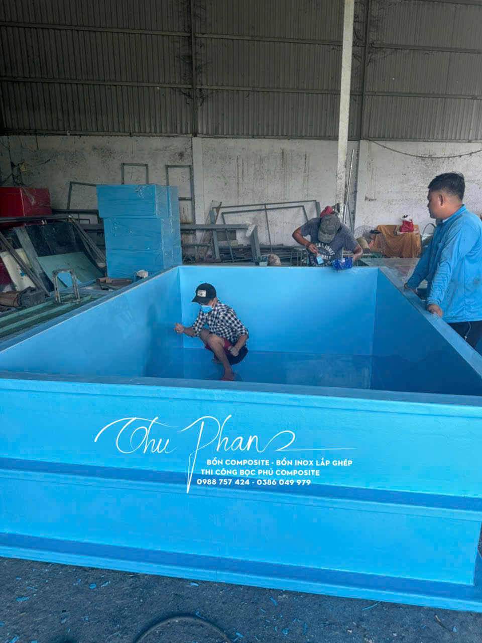 Thùng Nuôi Cá Bằng Composite Chất Lượng Số 1 | Nhật Minh Composite